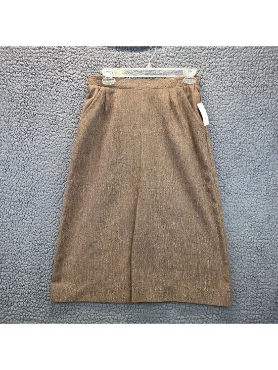 Pykettes | Skirts | Vintage Pykettes Wool Blend Pencil Skirt 8 Tan ...